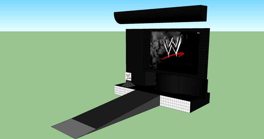 WWE Stage 3d model