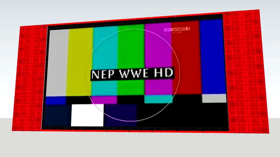 WWE Titantron 3d model