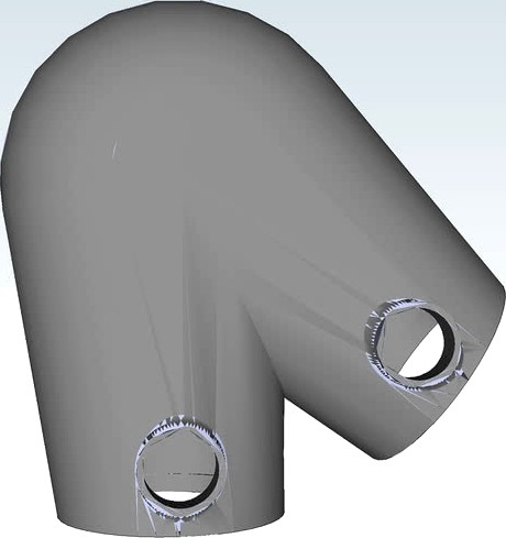56 - Acute Angle Elbow 3d model