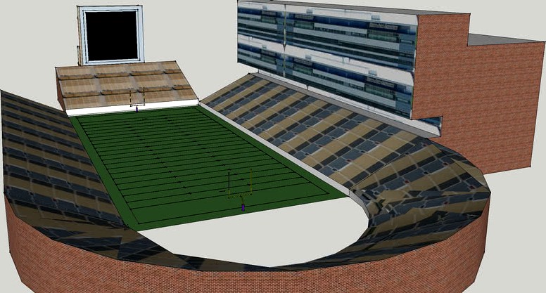 Ross-Ade Stadium 3d model