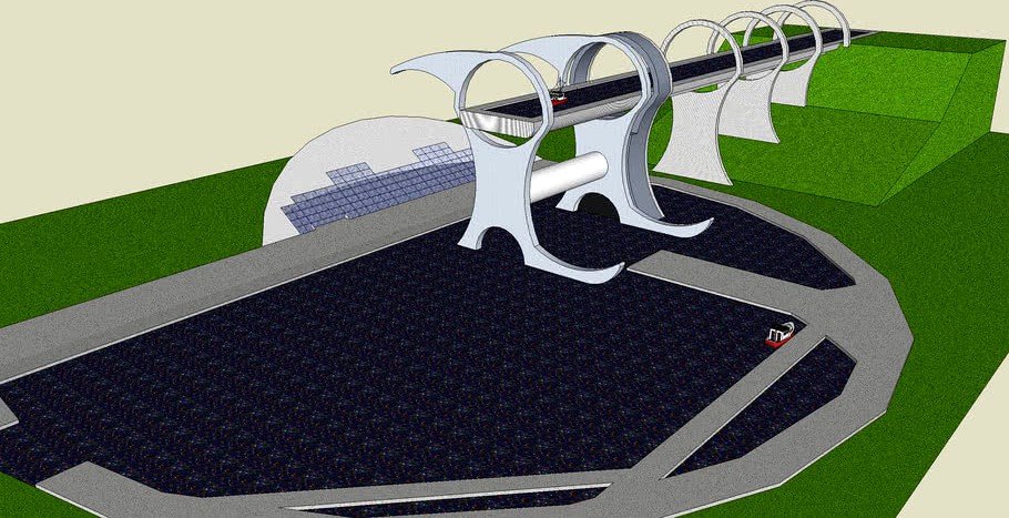 Falkirk Wheel 3d model
