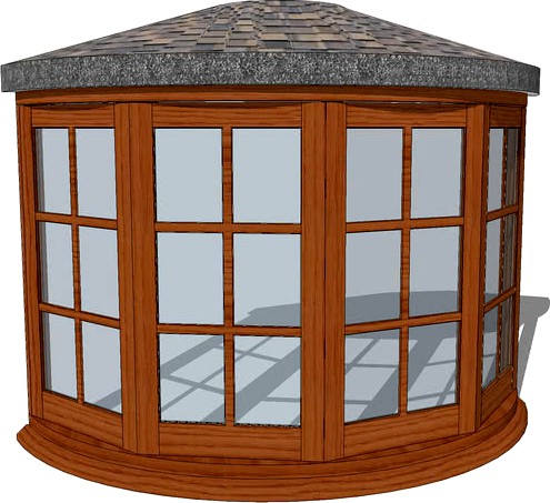 Bay window 3d model