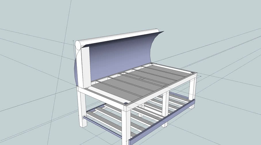 workbench 3d model