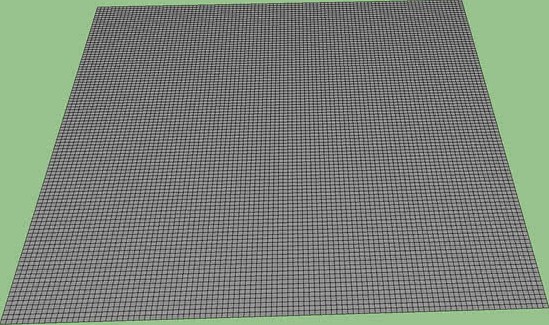 Grid 3d model