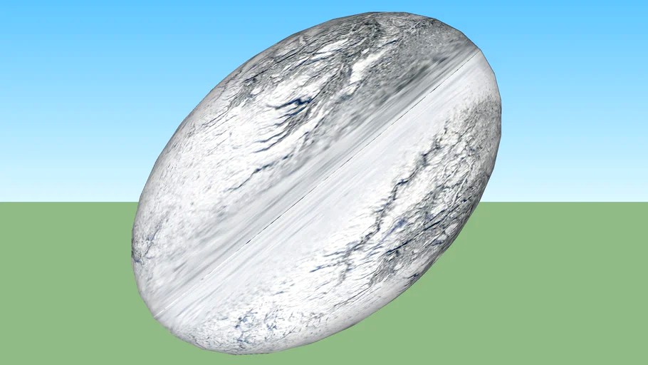 Haumea 3d model