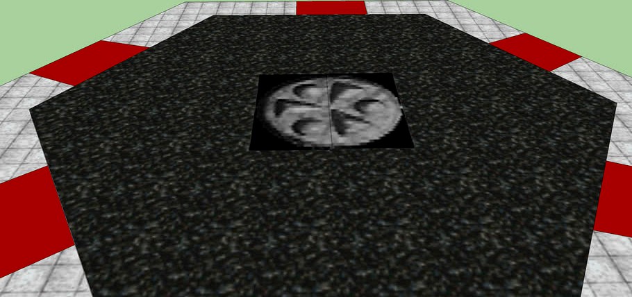 Zelda OOT Prerelease Temple of Time Light Temple Entrance? 3d model