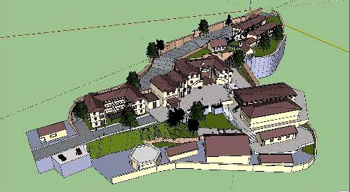 Kumaun University, SSJ Campus, Almora Made By Neeaj Hudda 3d model