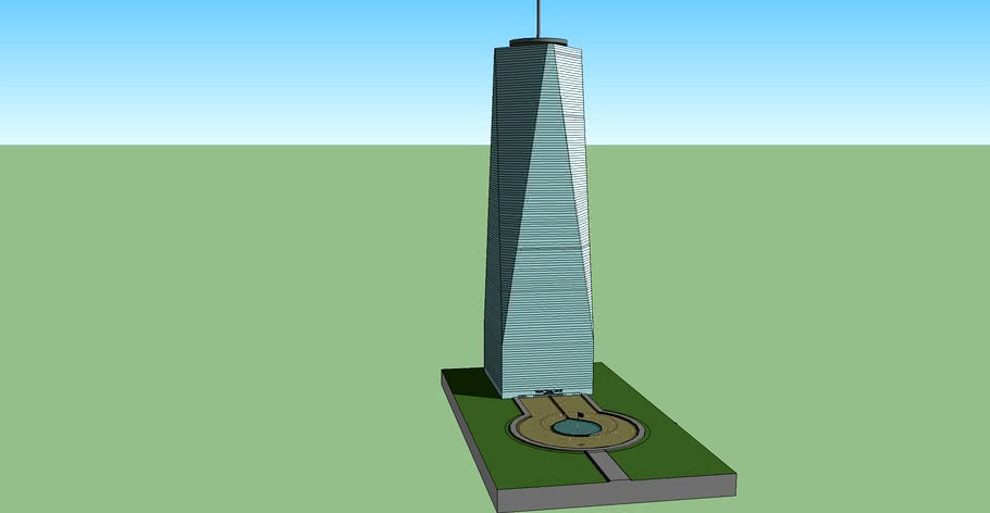 Freedom Tower 3d model