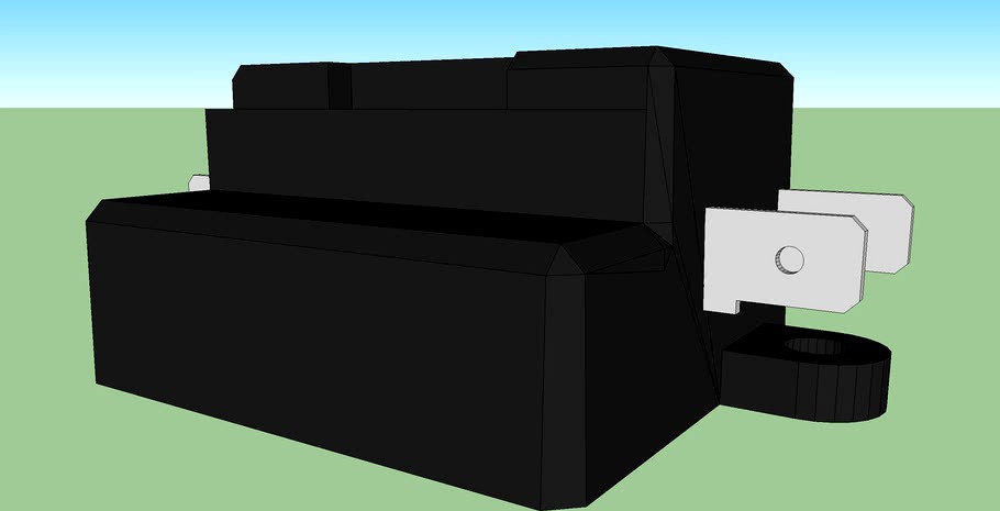 Spike Relay (from FIRST Robotics Kit of Parts) 3d model