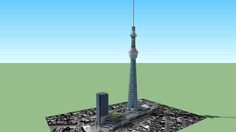 TOKYO SKY TREE 3d model