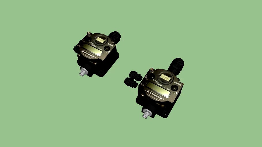 Banner SureCross DX80 Gateway - Gland Pack 3d model