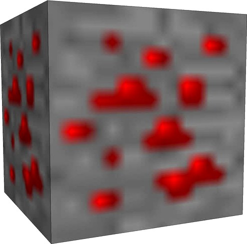 Minecraft - Redstone Ore 3d model