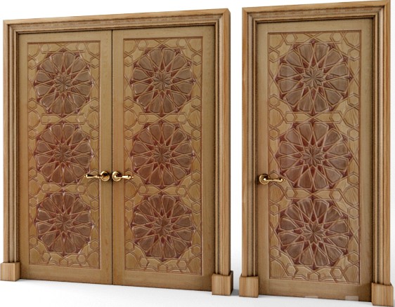 Arabic Doors 3d model