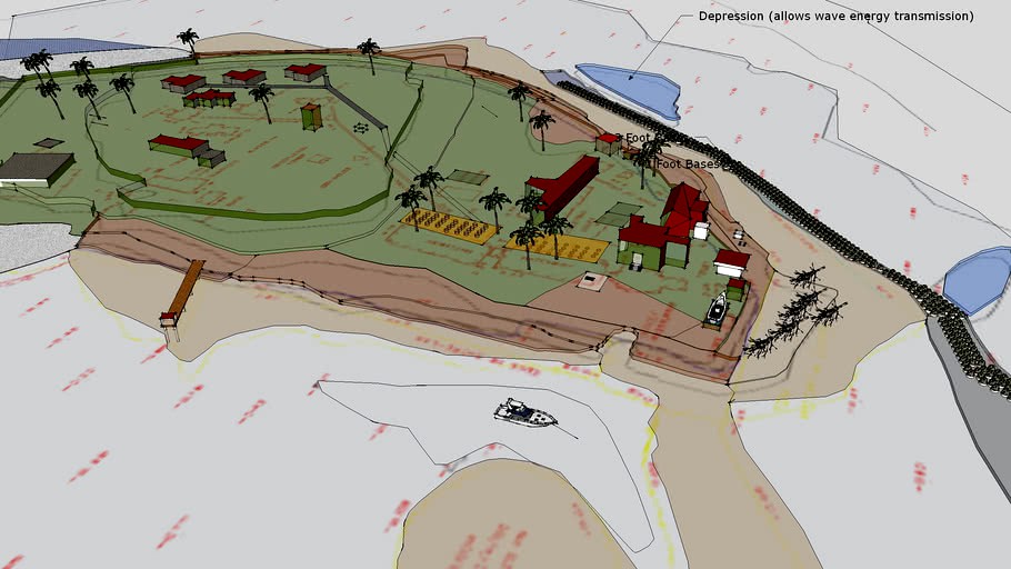 Pulau Selingan Island, Turtle Islands, Sabah, Borneo, Malaysia Erosion ...