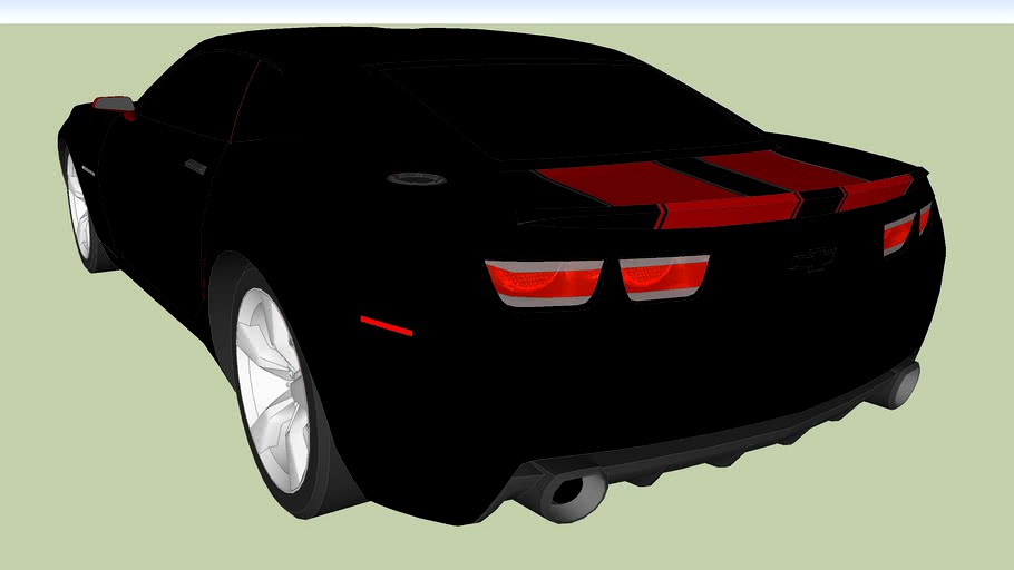 camaro 3d model