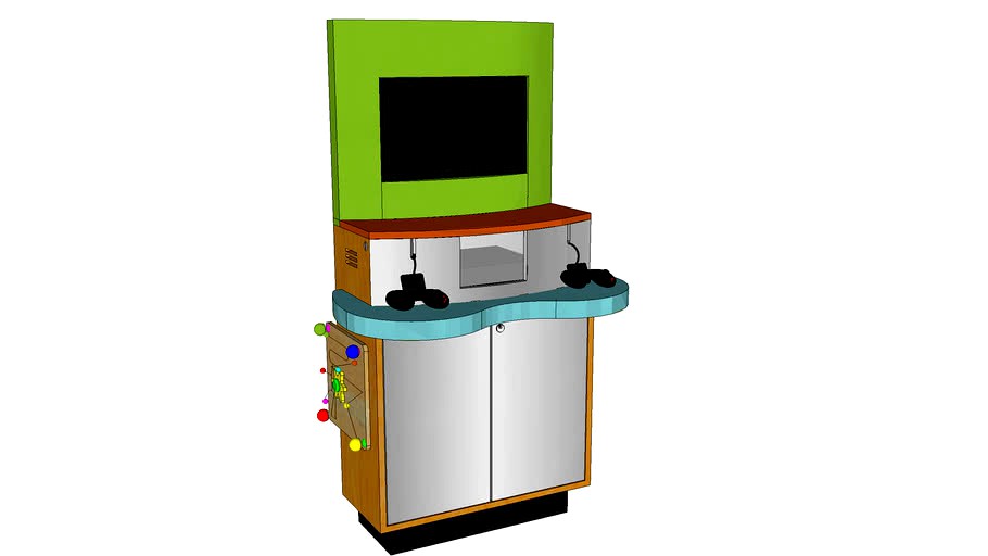 Game Console 3d Model