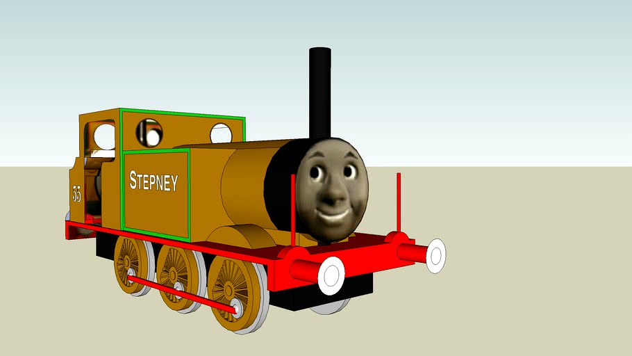 Stepney the Bluebell Engine 3d model