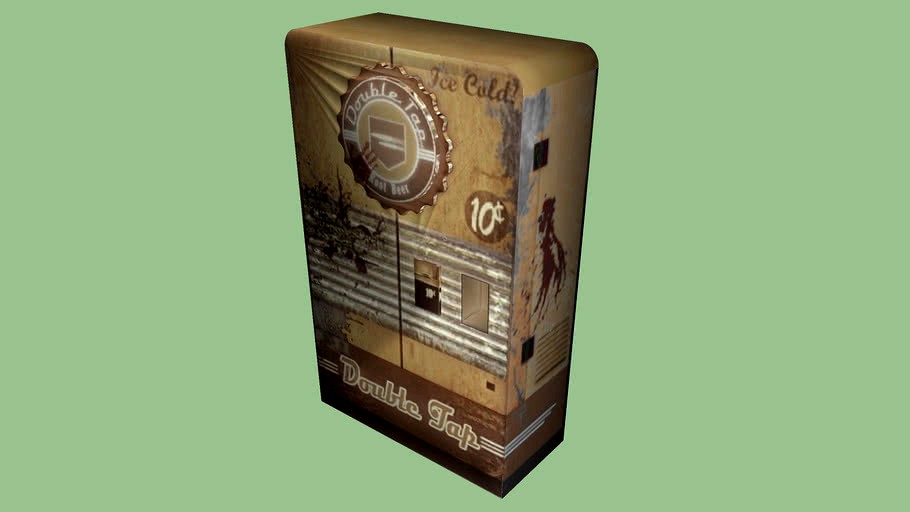 Double Tap Root Beer 3d model