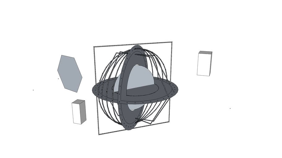 gyro template for shapes 3d model