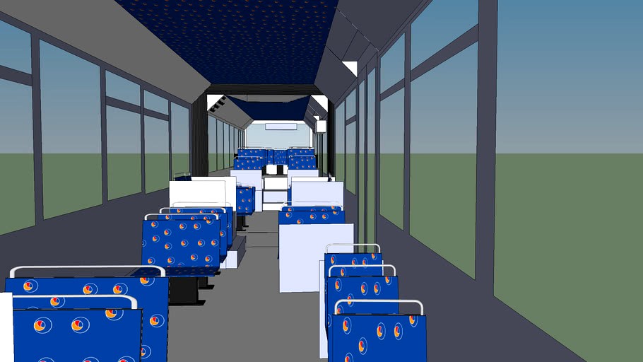 London Bendy Bus 3d model