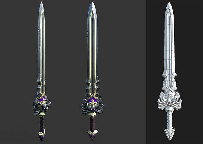 GAME ready Weapon 3d model