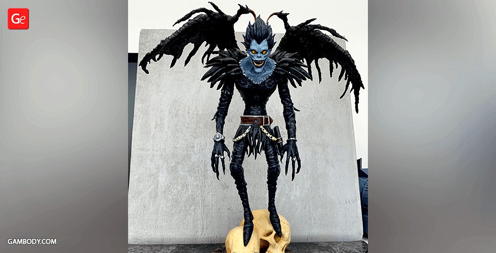 Ryuk 3D Printing Figurine | Assembly model