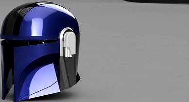 Mandalorian Stalker Helmet Concept | 3D model