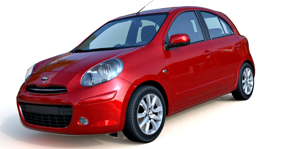 Nissan Micra 3d model