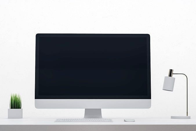 Apple iMac 3d model