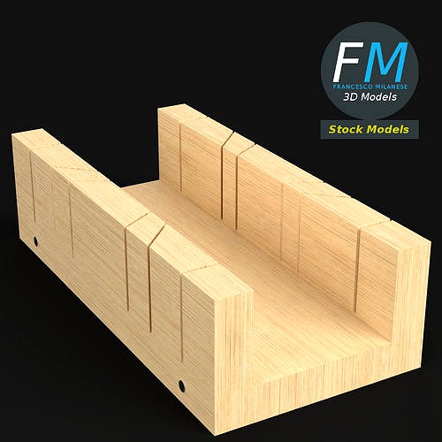 Mitre box 3d model