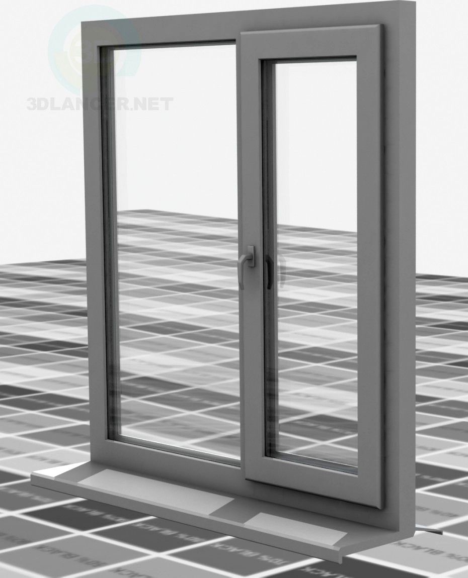 3D Model PVC windows