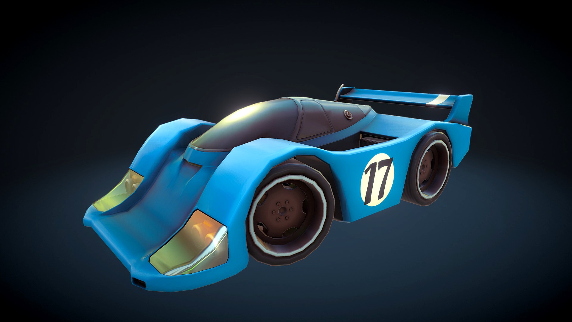 Le Mans Inspired Racer 3d model