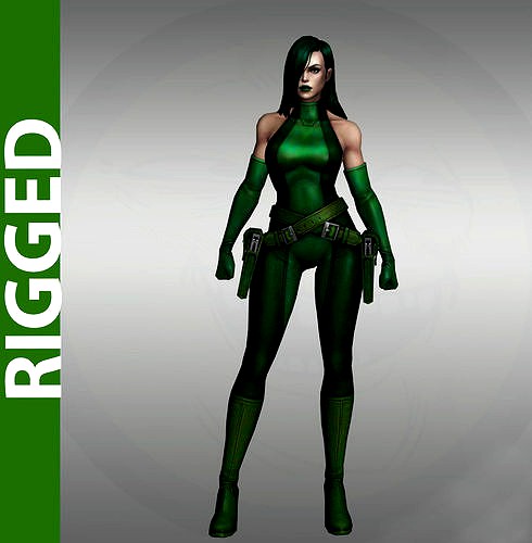 Viper 3D Rigged Model