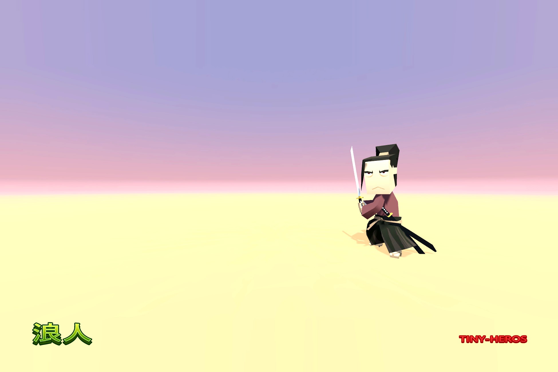 Tiny Heros - Ronin 3d model