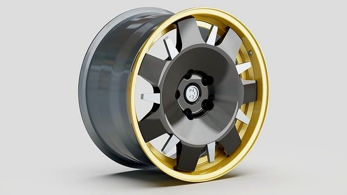rims bean wheel 3d model