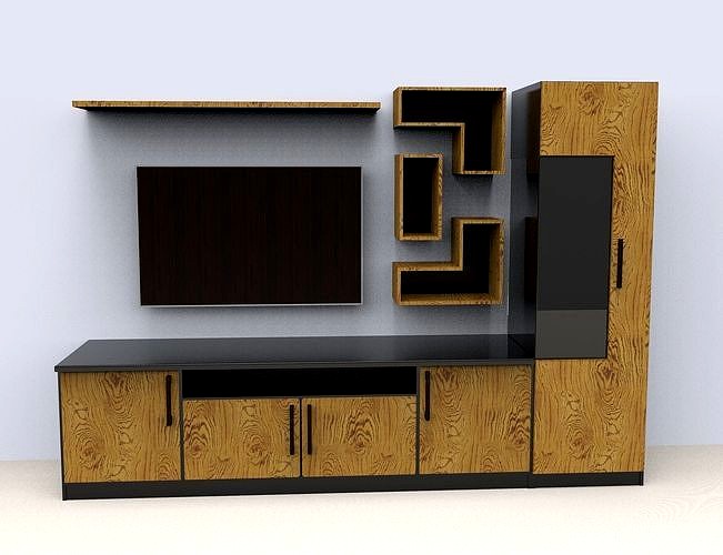 Tv Unit 3d Model