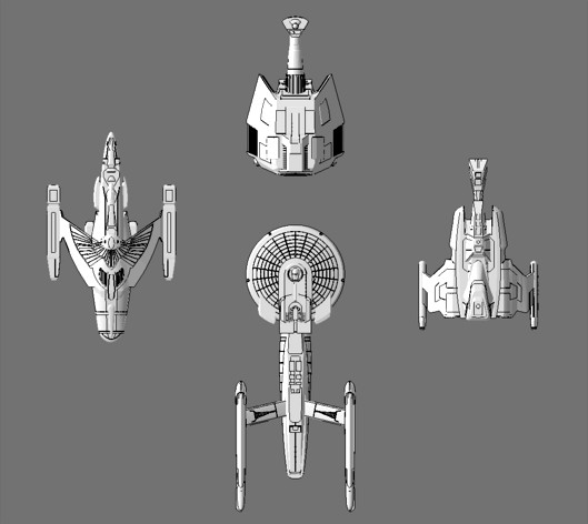 FASA Battleships: Star Trek starship parts kit expansion #11 by ...