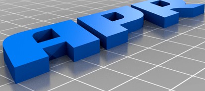 APR Performance LOGO by Graphite74 3d model