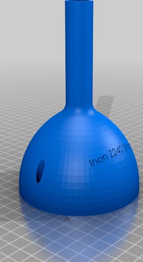 Snoot for Inon Z240 strobe by Tland19 3d model