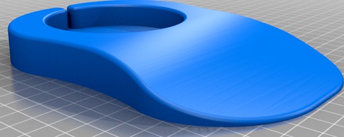 CAD Spacemouse (ergonomic) by Gullovic 3d model