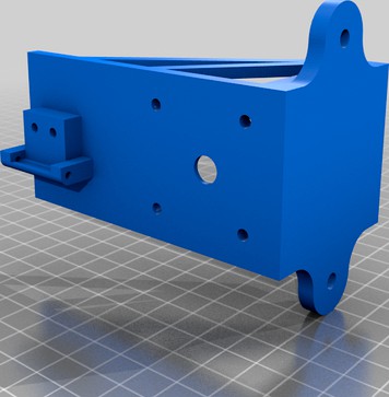 Simple Extruder Motor Mount with Filament Runout Switch by LKMarshall ...