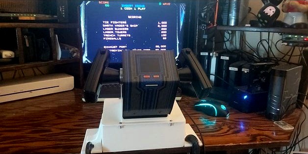 GRS Flight Yoke using OpenCADE base by wagnerstechtalk 3d model