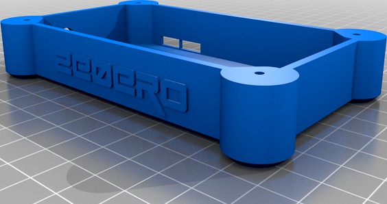 MMDVM NEXTION 3.2 DISPLAY CASE by ady1306 3d model