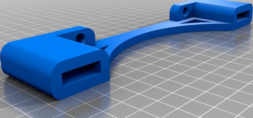 PlusNet Hub One Router Bracket by nedlin23 3d model