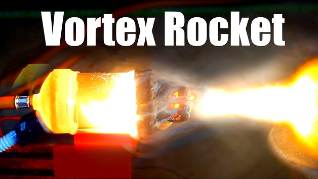 Vortex Rocket Nozzle by Integza 3d model