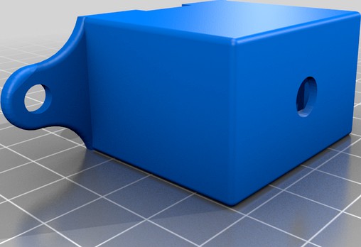 Potentiometer Enclosure and Knob by DanielHowden 3d model