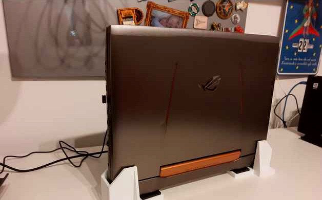 ASUS ROG Laptop Vertical Stand by MEtilico 3d model