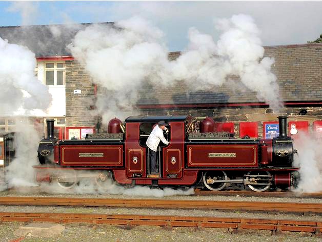 Double Fairlie locomotive in 7mm scale / 0-16.5 by caderifor 3d model