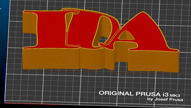 IDA name sign by Gigante 3d model