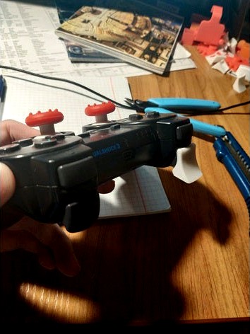 Dualshock 3 triggers upgrade by Bodyanich 3d model